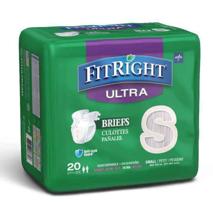 Fit Right Ultra Briefs, Case of 80 – Brilliant! Medical Boutique